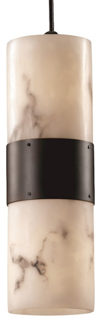 Justice Design LumenAria Dakota Large 2-Up and Down Pendant, Flat Rim ...