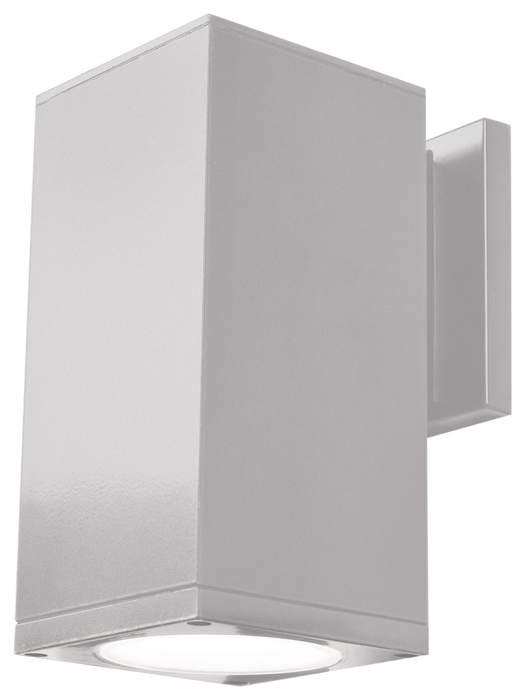 Bayside LED Outdoor Square Cylinder Wall Fixture, 8" - Modern - Outdoor ...