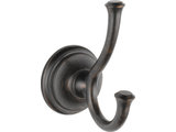 Delta Cassidy Double Robe Hook - Transitional - Robe & Towel Hooks - by ...