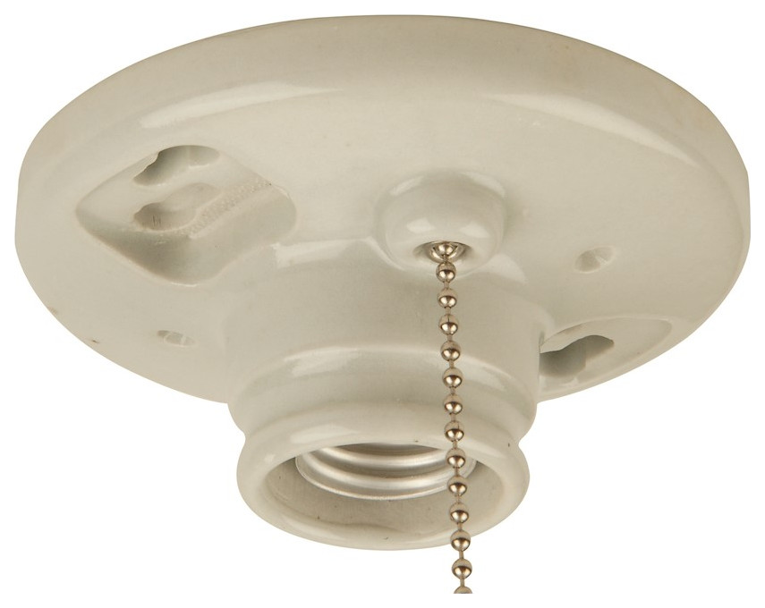 Craftmade Keyless Fixtures & Accessories Lamp Holder, Porcelain ...