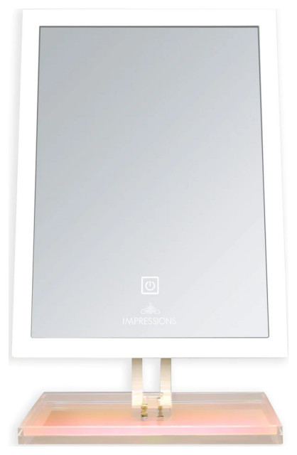 Prisma Tri Tone LED Makeup Mirror - Modern - Makeup Mirrors - by ...