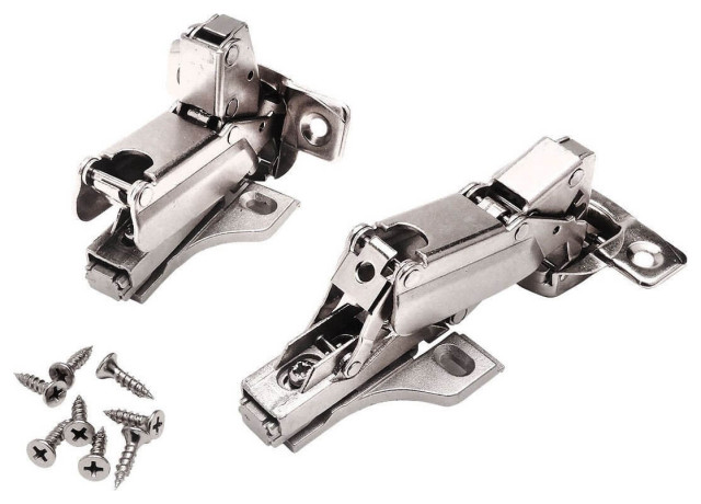 Cosmas 39002 Euro Style Self Closing Zero Protrusion Cabinet Hinge, Set ...
