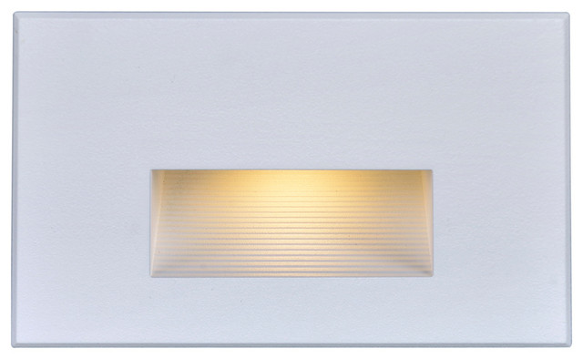 Led 5W Horizontal Step Light in White - Contemporary - Stair And Step ...