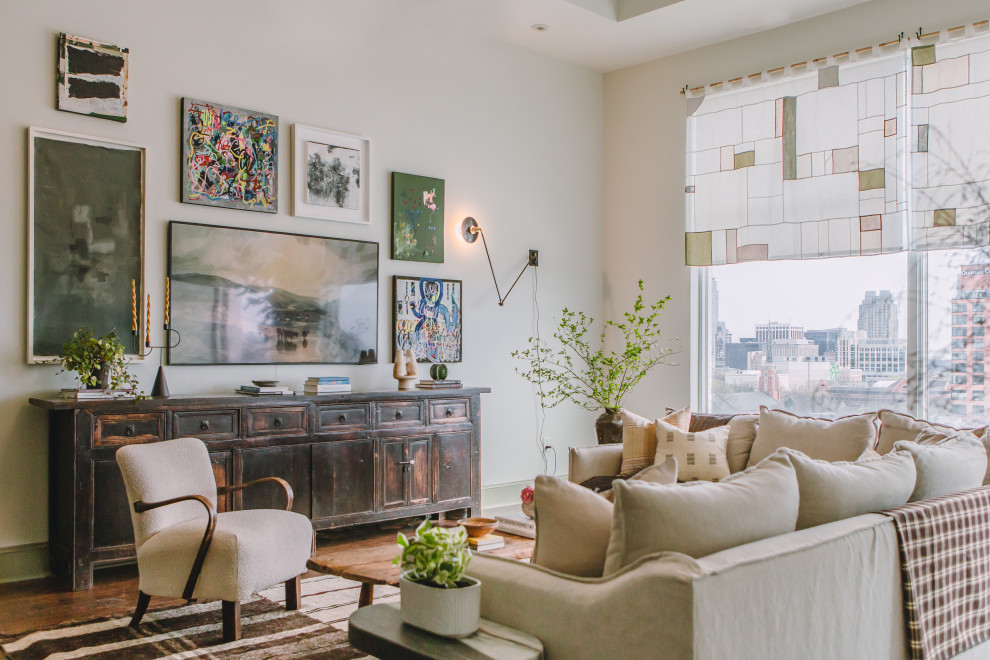 West Meets East - Transitional - Living Room - Raleigh - by Rosy Alexander Interior Design | Houzz