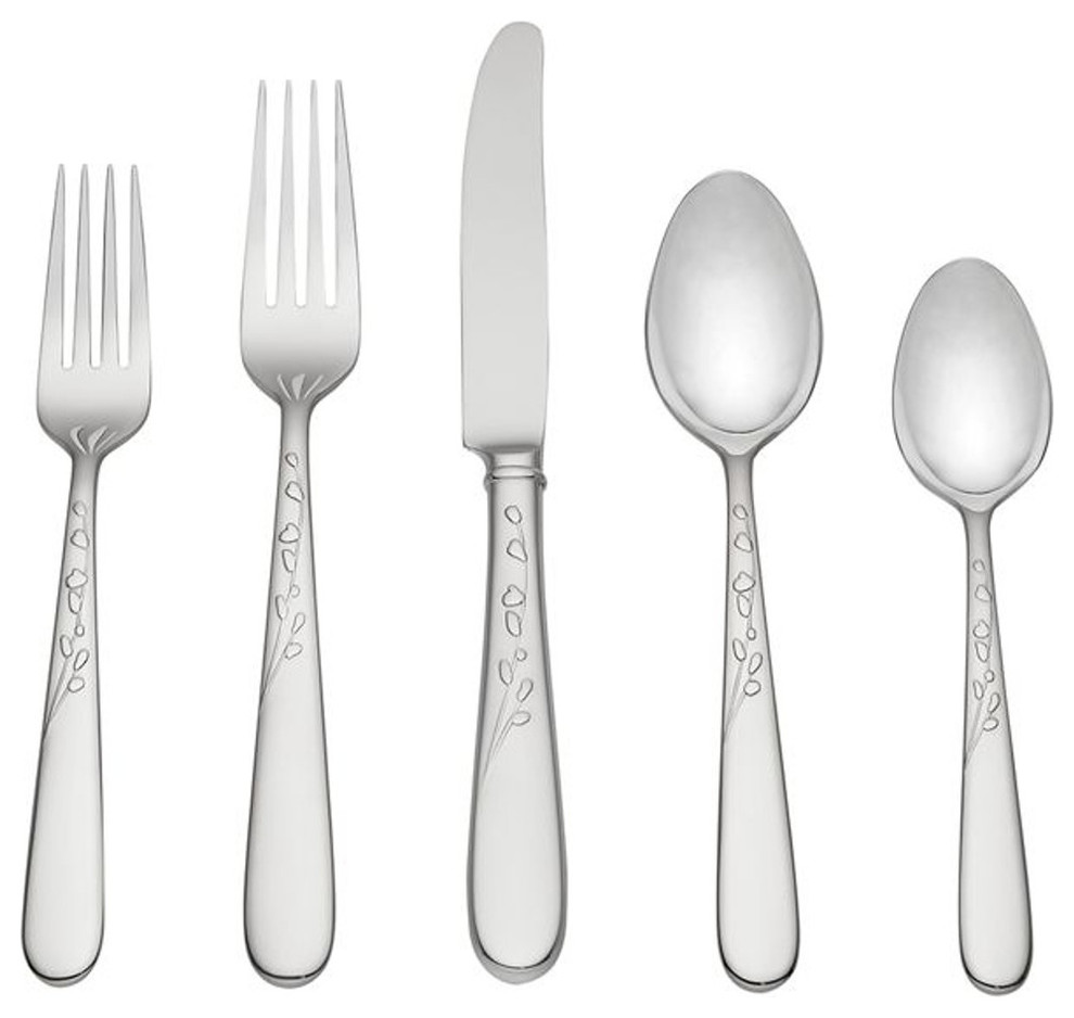 kate spade new york Gardner Street 5-Piece Flatware Place Setting ...
