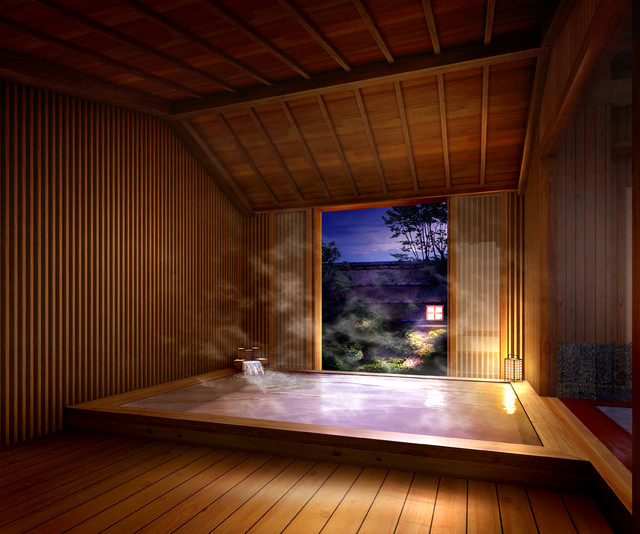 Fujiya Hotel: Onsen Spa, Bridal Salon, Dining Room - Hakone Japan - New York - par MISO Studios ...