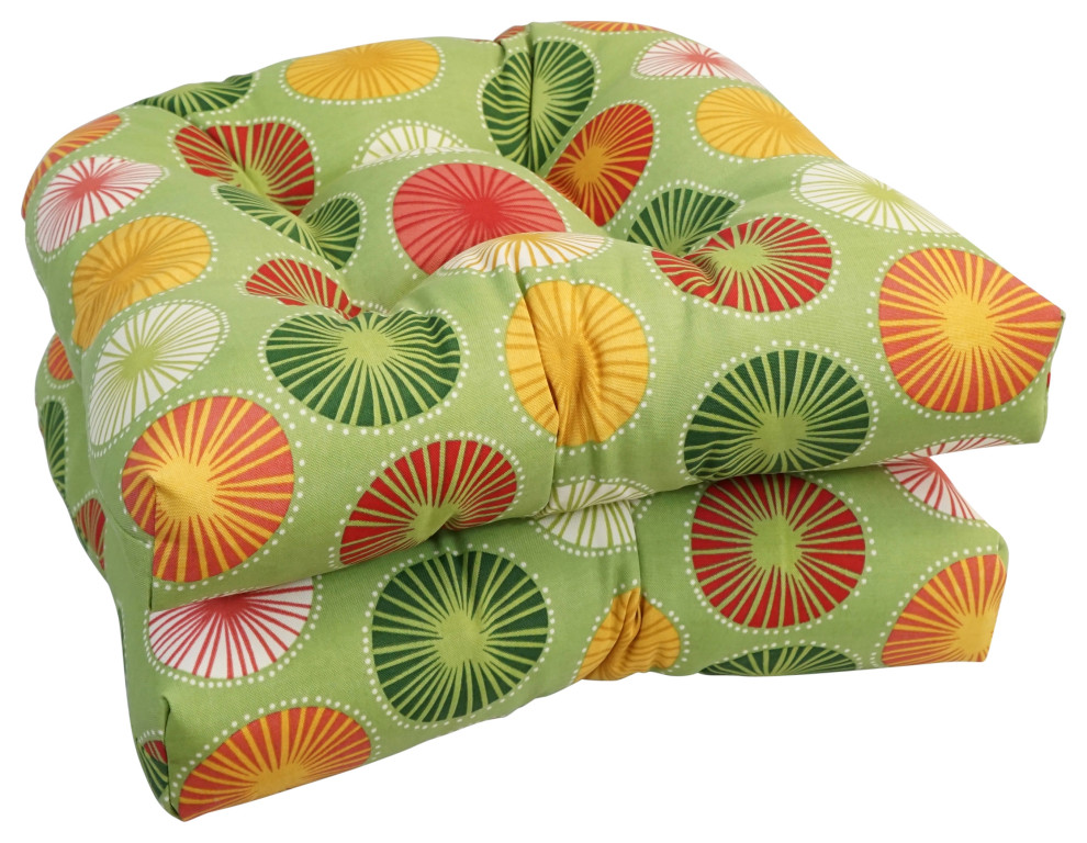 19" U-Shaped Dining Chair Cushions, Set of 2, Beringer Spring ...