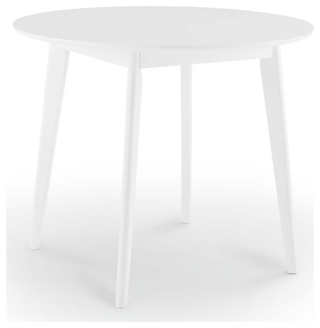 Vision 35" Round Dining Table EEI-3750-WHI - Midcentury - Dining Tables ...