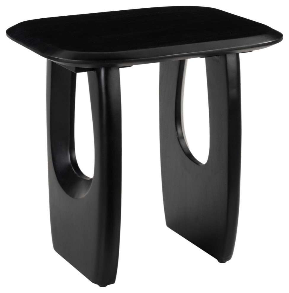 Greer Accent Table Black - Transitional - Side Tables And End Tables ...