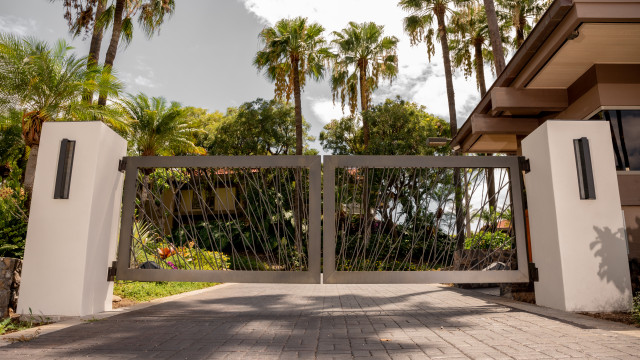 Wailea Point Resort Entry Gates - Rustic - Entrance - Hawaii - by Maui ...