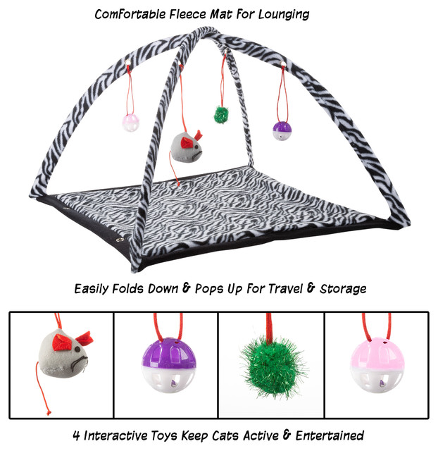 Cat Activity Center- Interactive Play Area Station by PETMAKER ...