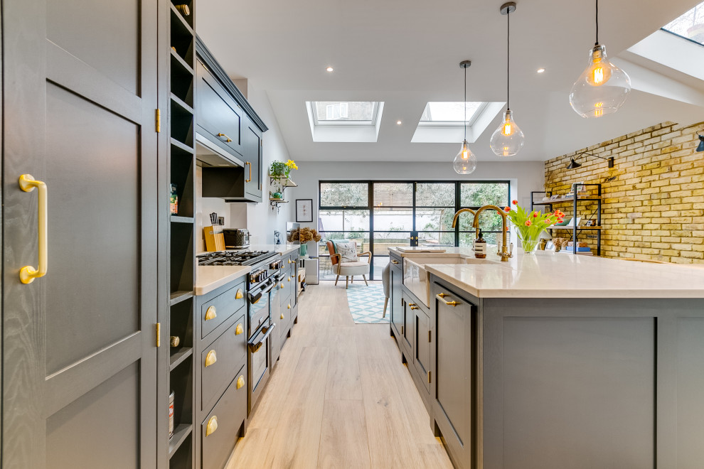 Clapham Ground Floor Flat - Contemporary - Kitchen - London - by Click ...