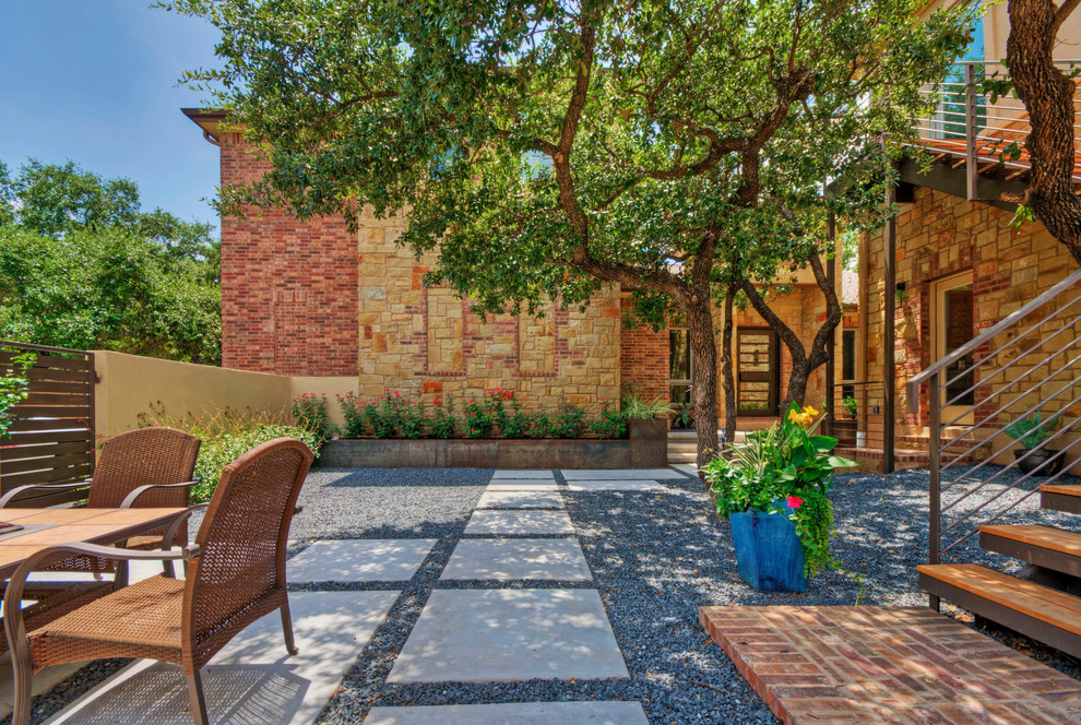 Court Yard - Contemporary - Landscape - Austin - by Pearson Landscape ...