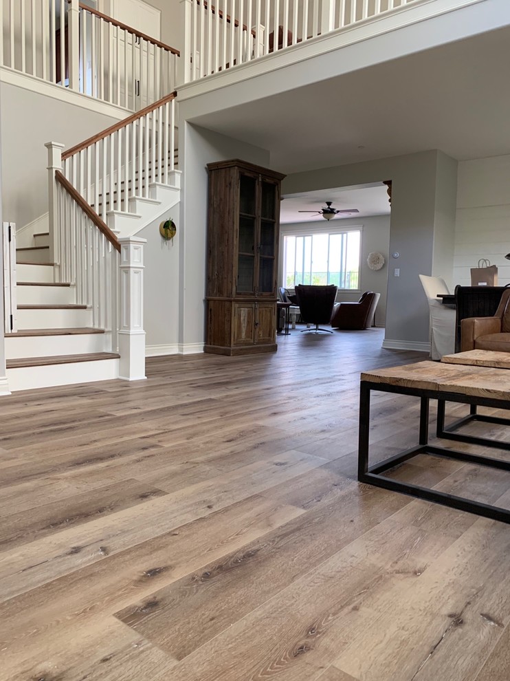 cement tile transition to SPC/LVP