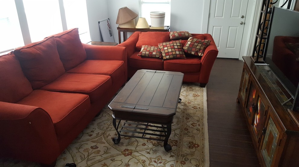 Overlapping Furniture In Narrow Living Room