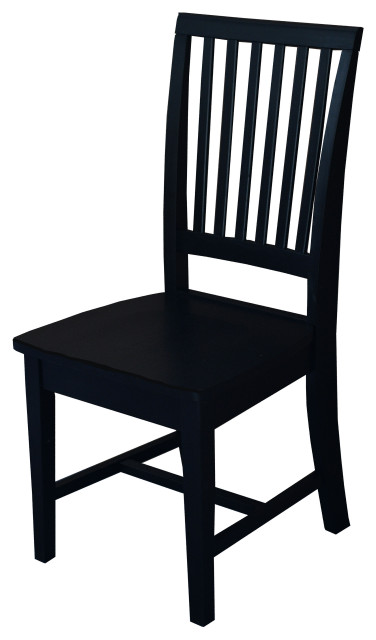 Black Farmhouse Chair - Transitional - Dining Chairs - by Ezekiel ...