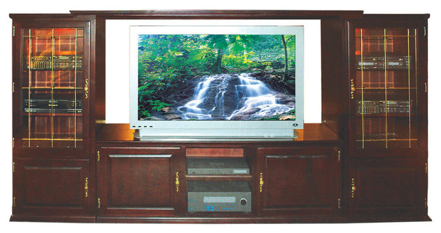 Traditional TV Stand, 53w - Transitional - Entertainment Centers And Tv ...