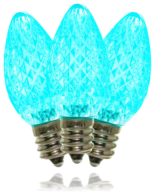 C7 Dimmable Teal Retrofit Bulb - Contemporary - Led Bulbs - by Queens ...