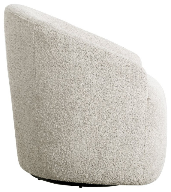 Upholstered 360 Degree Swivel Chair - Contemporary - Dining Chairs - by ...