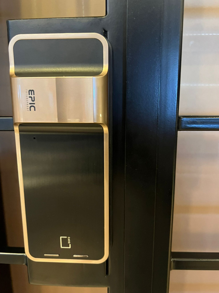 Epic Gold card gate + door Digital Lock WHATSAPP 88822558 (Andy ...