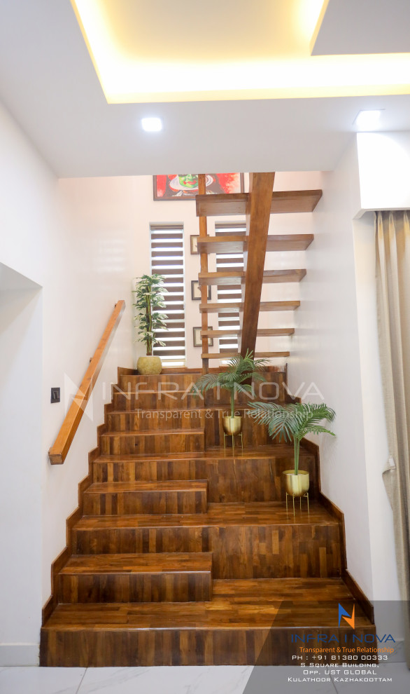 Staircase | Interior Designs of Deepak's Residence | Infra I Nova - Top ...
