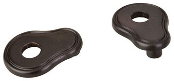 Antique Brass Pull Escutcheon, HRPE02ABSB - Transitional - Cabinet And ...