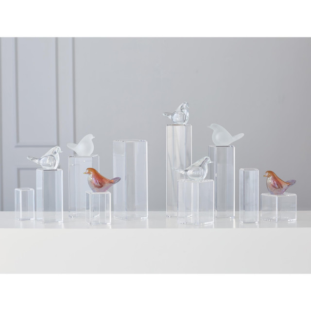 5" Acrylic Riser, Large - Contemporary - Decorative Objects And ...