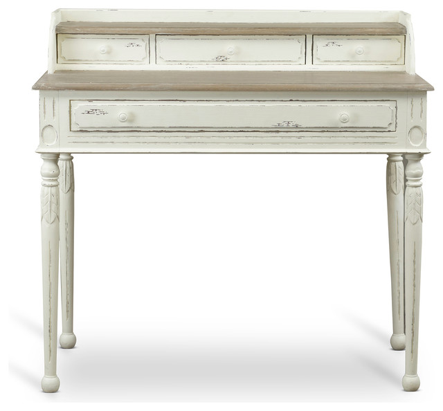 Anjou Traditional French Accent Writing Desk - French Country - Desks ...