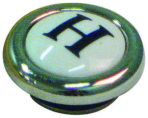 Rohl Italian Bath Pressure Fit Porcelain Screw Cover Cap, Polished ...