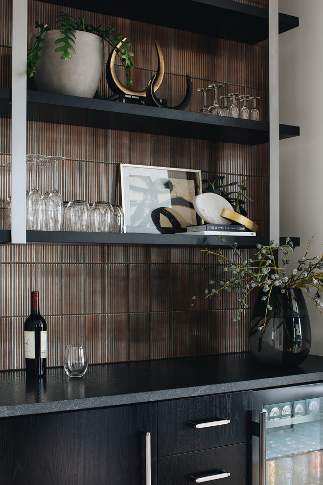 ASC London's Calling - Contemporary - Home Bar - Chicago - by Amy Storm ...