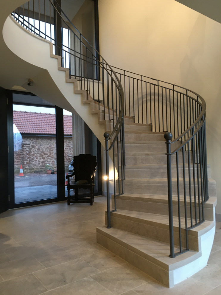 Balustrade for a spiral staircase - Modern - Staircase - Other - by ...