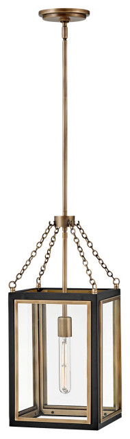Hinkley Shaw Small Pendant, Black, 10" - Transitional - Pendant ...