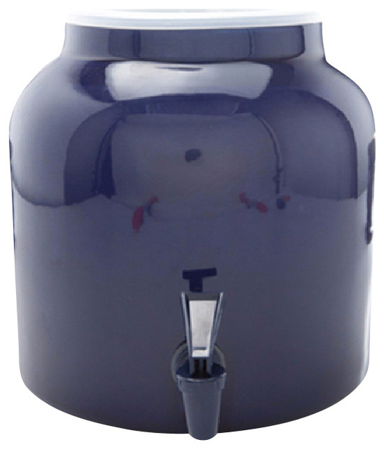Goldwell Designs Solid Color Water Dispenser Crock - Contemporary ...