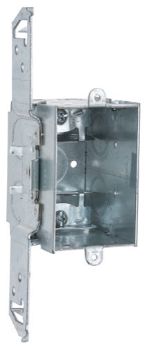 RACO® 574 TS Bracket Switch Box, Gangable w/Armored Clad/Flex Clamp, 3 ...