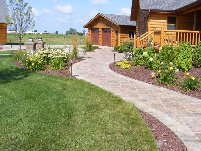 Rustic Cabin Landscaping