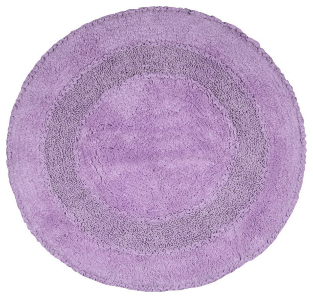 Radiant Round Bath Rug 30", 30" Round - Contemporary - Bath Mats - by ...