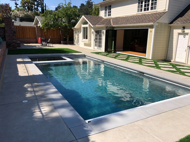 Installed Finish - PebblePlus Beach Series - Maui Blue - Pool - San ...
