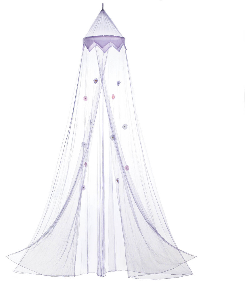 Magical Purple Bed Canopy - Modern - Bed Accessories - by Virventures ...