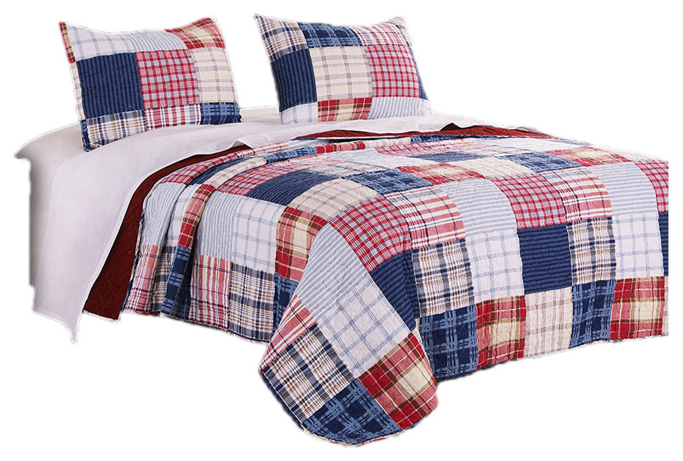 Greenland Hampton Collection Quilt Set, Twin, King - Farmhouse - Quilts ...