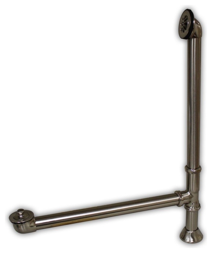 Modern Lift and Turn Tub Drain and Overflow Assembly - Traditional ...