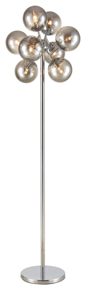 ELK HOME D4376 Affinity 9-Light Floor Lamp - Midcentury - Floor Lamps ...