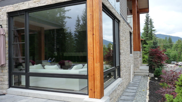 Large Corner WIndows - Exterior View - Contemporary - Exterior ...