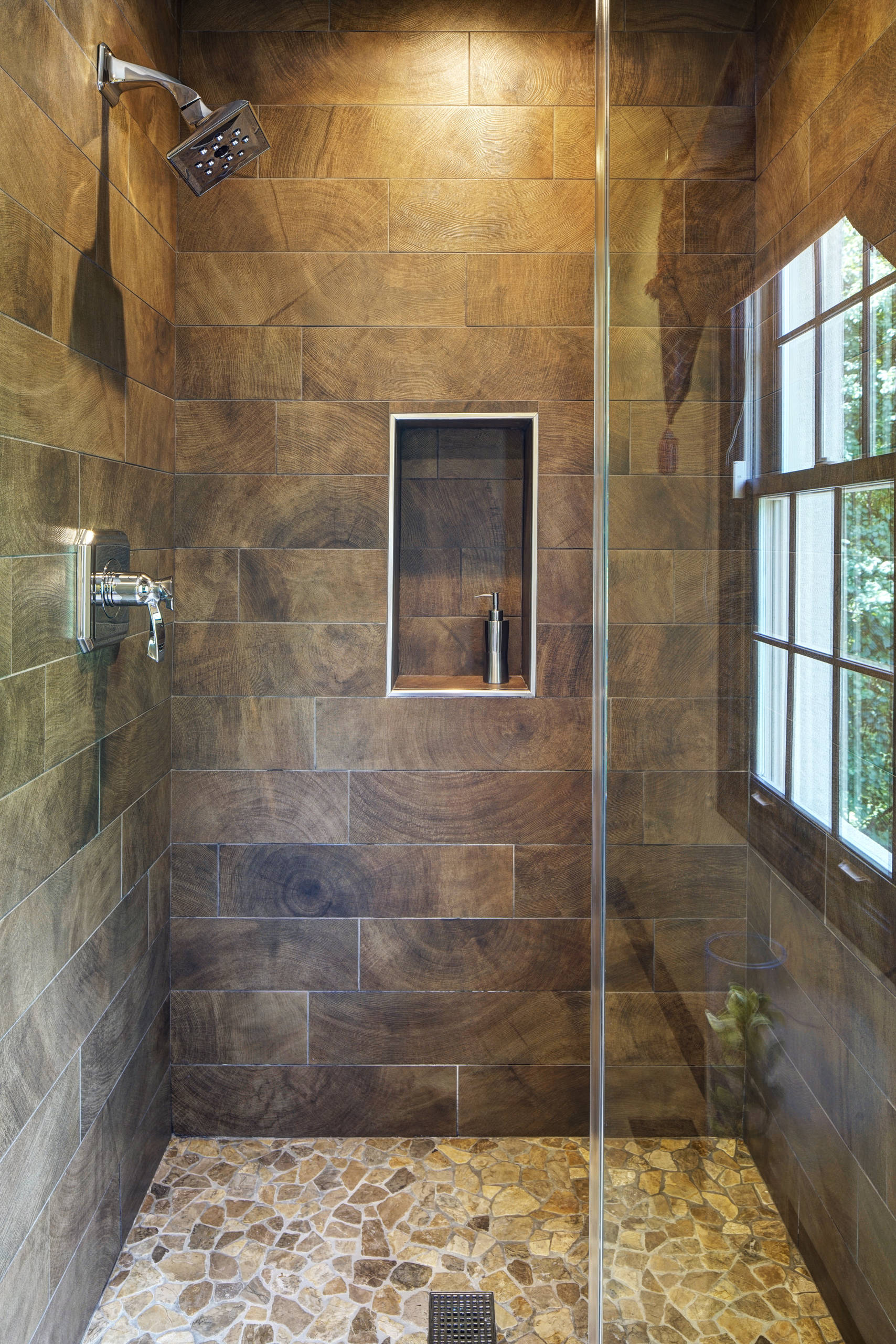 Rustic Bathroom Floor Tile