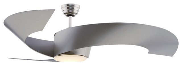 Fanimation Torto, Brushed Nickel - Transitional - Ceiling Fans - by ...