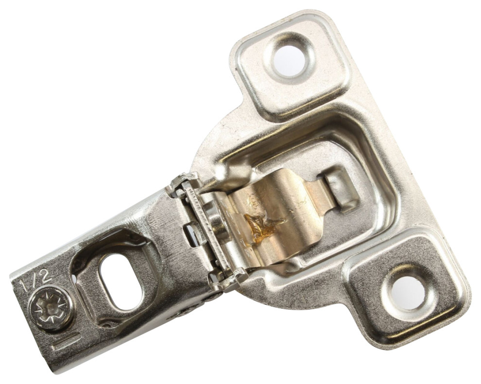 Salice 106 Degree 1/2" Overlay, E-Centra Screw-On Face Frame Hinge with ...