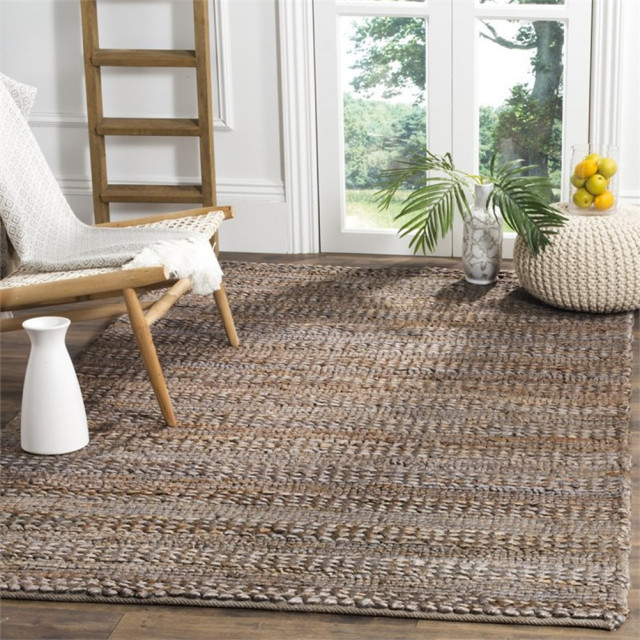 Safavieh Natural Fiber 10' x 14' Hand Woven Jute Rug in Beige, 10' x 14 ...