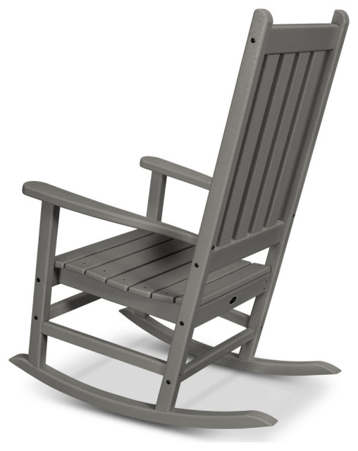 Trex Outdoor Cape Cod 3-Piece Porch Rocking Chair Set - Transitional ...
