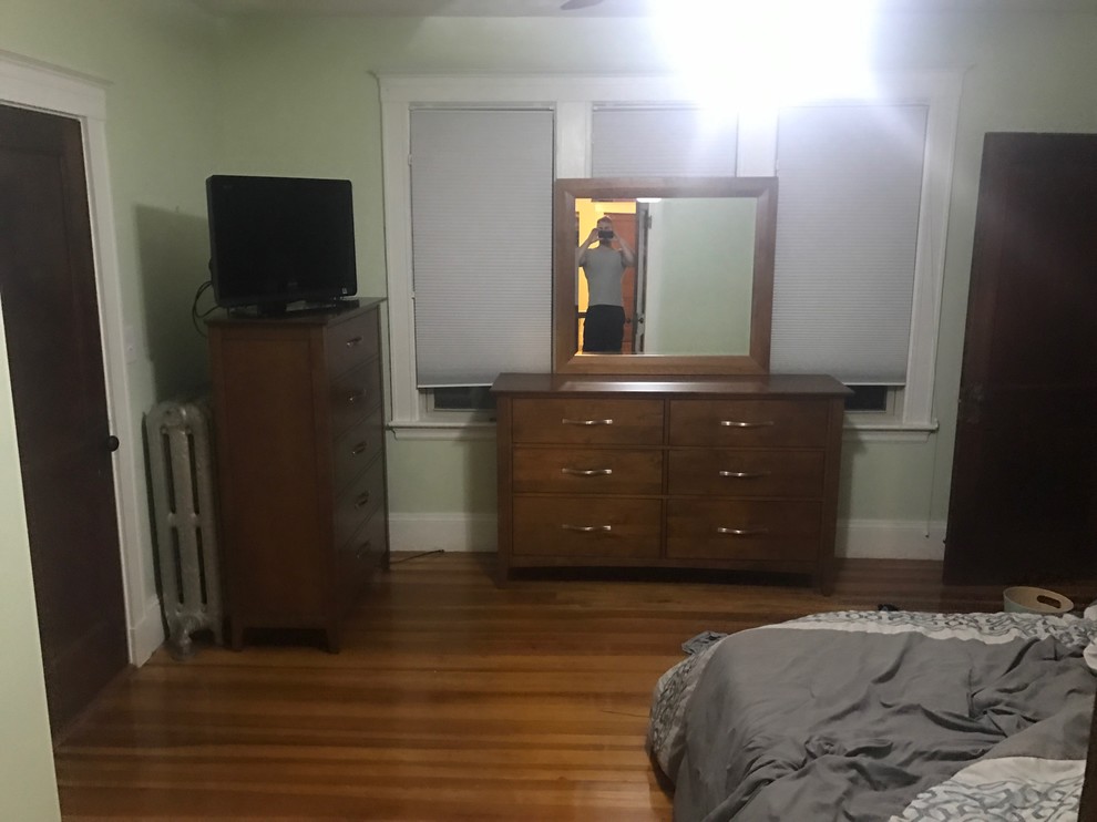 Advice/suggestions bedroom with too many windows & doors