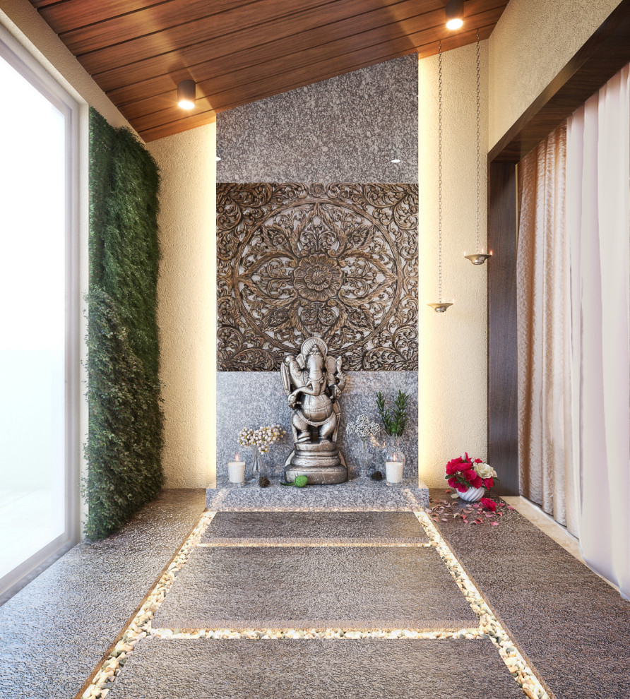 Mandir Balcony - Modern - Other - by La Chateau Affaires Design Studio ...