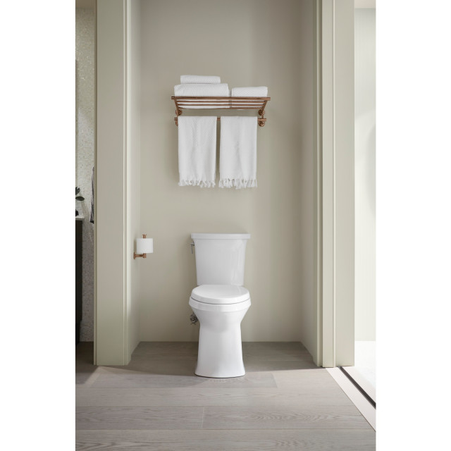 Kohler K-14381 Purist 24" Metal Towel Rack - Transitional - Towel Racks ...